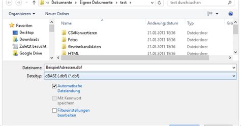 excel datei als dbf datei speichern pctipp ch