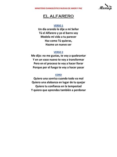 El Alfarero Letra Narco El Alfarero Chords Nancy RamÍrez El Alfarero