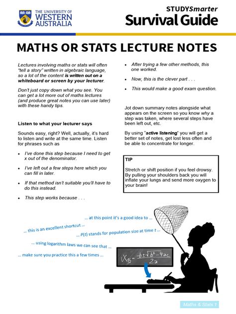 Maths And Stats Lecture Notes Pdf