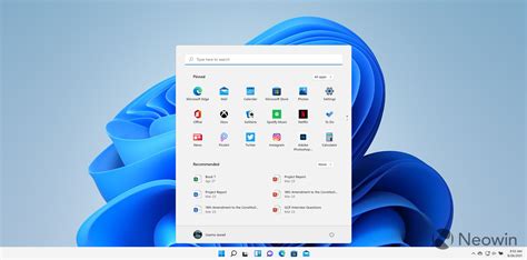 Windows Start Menu Windows 11 NBKomputer