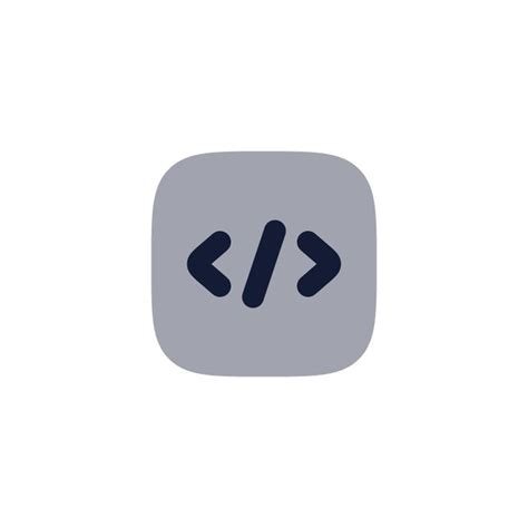 Download Source Code Square Icon In Bulk Style Available In Svg React