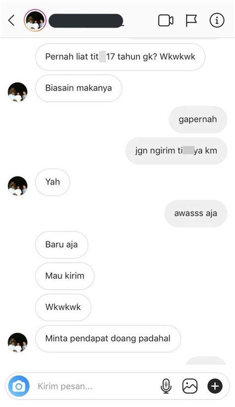 Cewek Ini Lawan Balik Cowok Mesum Yang DM Nggak Penting Harusnya Spesies Cabul Begini Dimusnahin