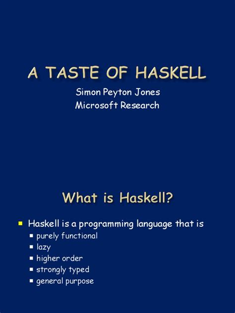 A Taste Of Haskell Pdf Data Type Inputoutput