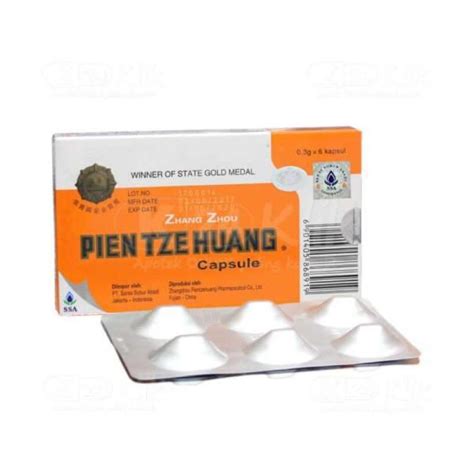 Jual Pien Tze Huang Kapsul Original Di Seller Apotek Sukaramai Medan