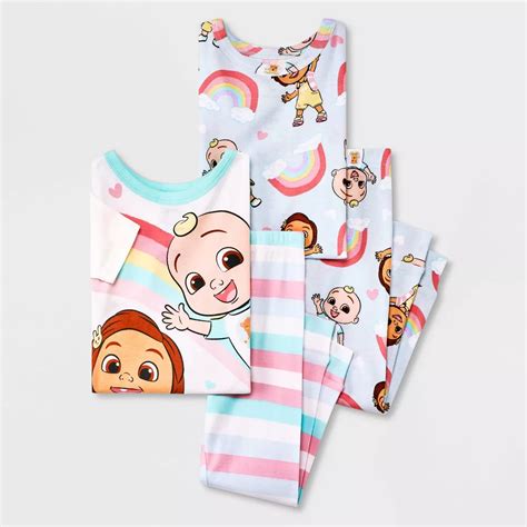 Pijamas Set X 4 Piezas Cocomelon Titijuguetes