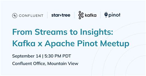Startree On Linkedin Apachepinot Apachekafka Datainmotion