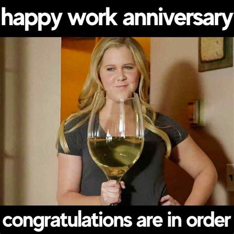 Happy One Year Work Anniversary 