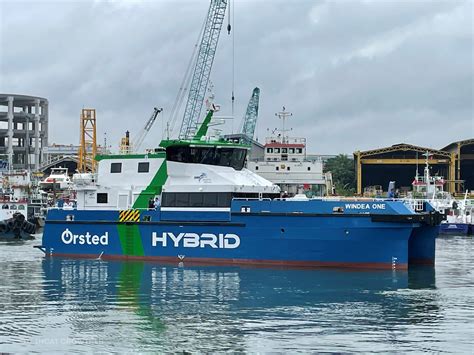 Hybrid Ctv Windea One Delivered To Ems Maritime Offshore Decarbonisation Shipping Telegraph