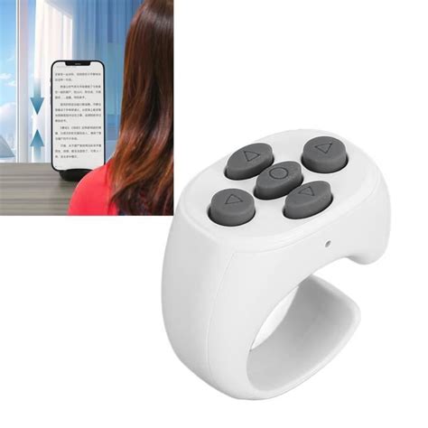 Sonew Télécommande Bague Scrolling Bluetooth Pour Ios Android