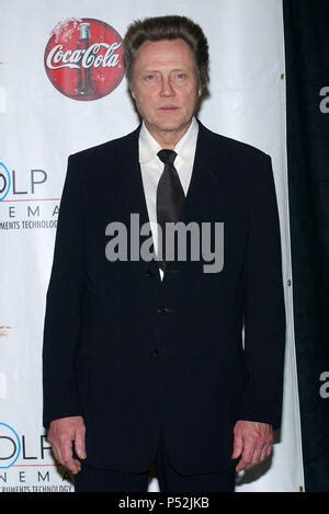 Christopher Walken Supporting Actor Of The Year Backstage At The