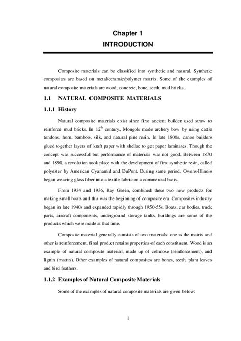 Pdf Natural Composite Material