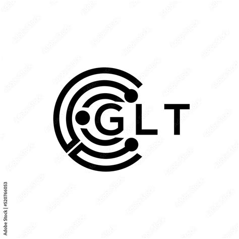 Glt Letter Technology Initial Creative Logo Design Template Vector Illustration Glt Letter