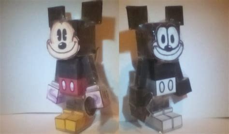 Markus And Mortimer Fnf Vs Mouse Mod Pixel Papercraft