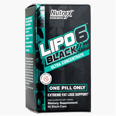 Nutrex Research - Lipo 6 Black Hers Ultra Concentrate - Jaudīgai tauku ...