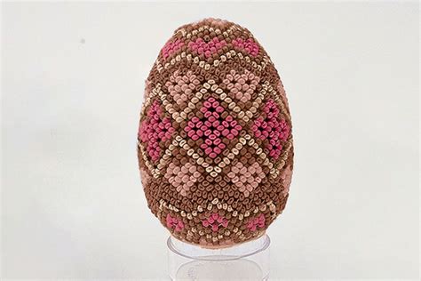 Luscious Chocolate Beaded Easter Egg Kit Bead Spider