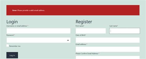 Php How To Display All Validation Error Of Regsitartion Page At Once