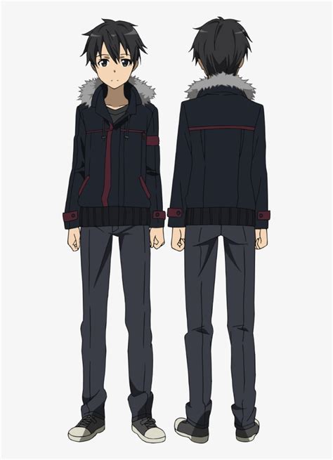 Anime Guy Standing Side View Feminine Gents Male Stock