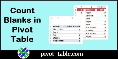 Excel Pivot Table Count Non Blank Cells Infoupdate Org