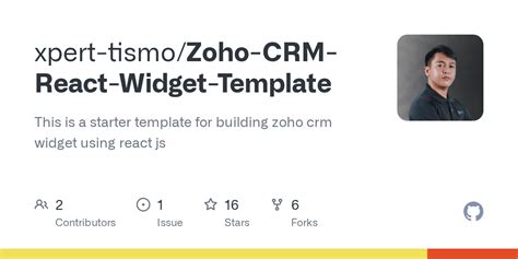 Github Xpert Tismozoho Crm React Widget Template This Is A Starter Template For Building