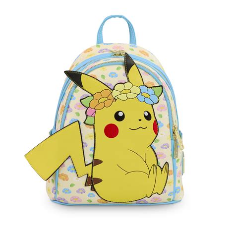 Pokemon Pikachu Flower Mini Backpack Elbenwald