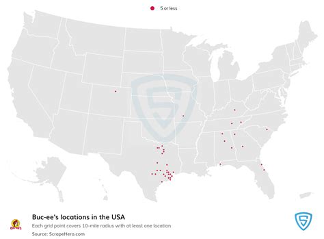 Map Showing All 48 Buc Ees Locations In The Us Brilliant Maps