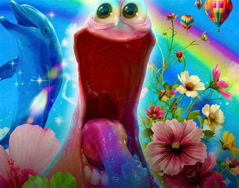 Eat My Dih Patrick Funny Face Sowwie Meme Laughing Patrick