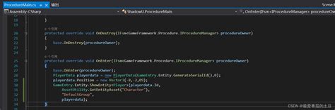 Gameframework框架unity3d使用笔记五）游戏主流程proceduremainunity Gameframework教程