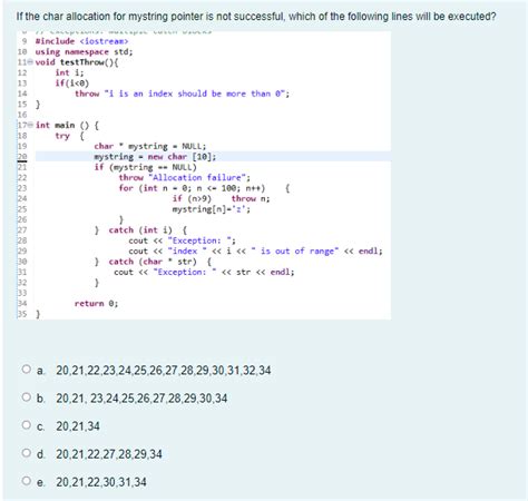 Solved If The Char Allocation For Mystring Pointer Is Not