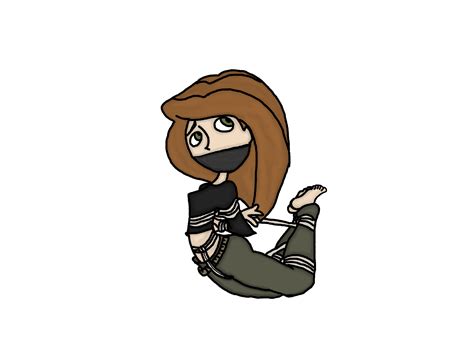 Kim Posible Bondage Hogtied Color By Marozvagar On Deviantart