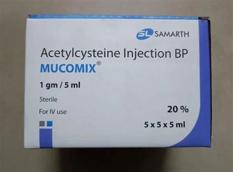 Mucomix Injection 5 Ml At ₹ 46 Piece In Surat Id 2854257683791