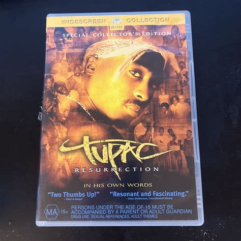 Tupac Resurrection Special Collectors Edition Dvd 2003 Region 4