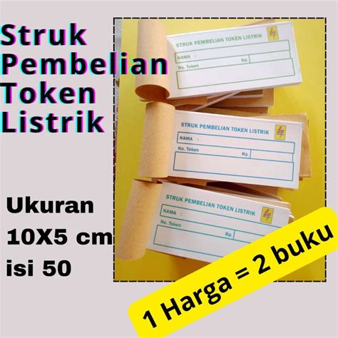 Jual Notastruk Pembelian Token Listrik Shopee Indonesia