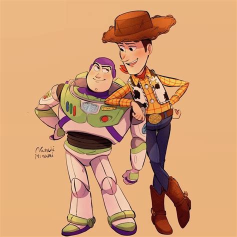 Woody And Buzz By Green Kco On Deviantart Artofit
