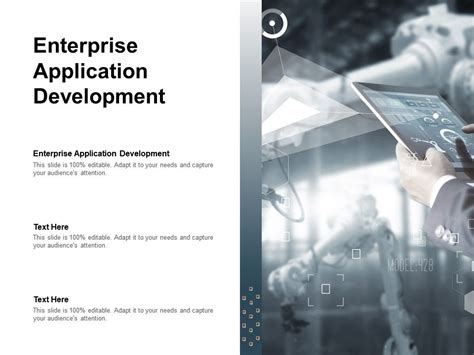 Enterprise Application Development Ppt Powerpoint Presentation Show Slide Cpb PowerPoint