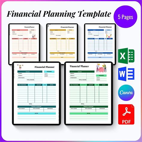 Financial Plan Template Excel 34 Excel Templates For Business To