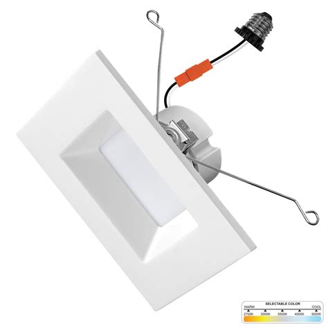 square retrofit recessed lights nuwatt lighting