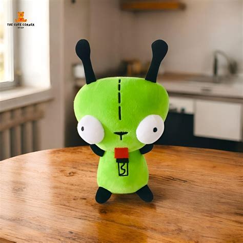 Invader Zim Gir Plush Toy Etsy