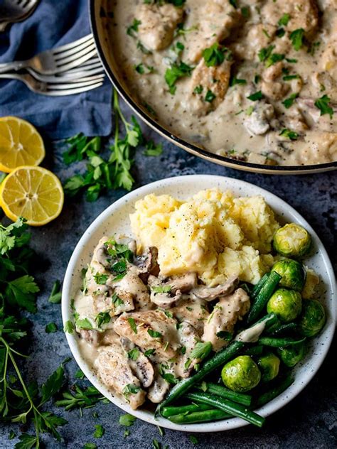 Creamy Chicken And Mushroom One Pan Casserole Nickys Kitchen Sanctuary