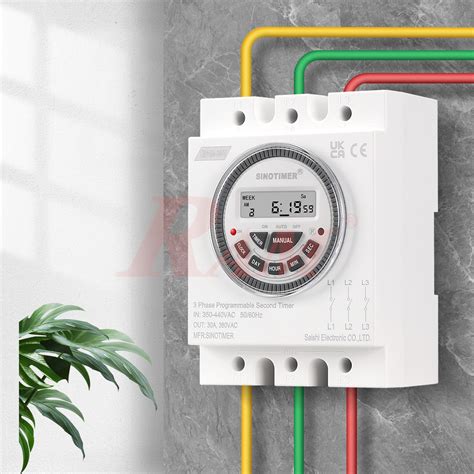 Tm619 380vac 3 Phase Timer Switch 30a 380vac Ram Electronics Website