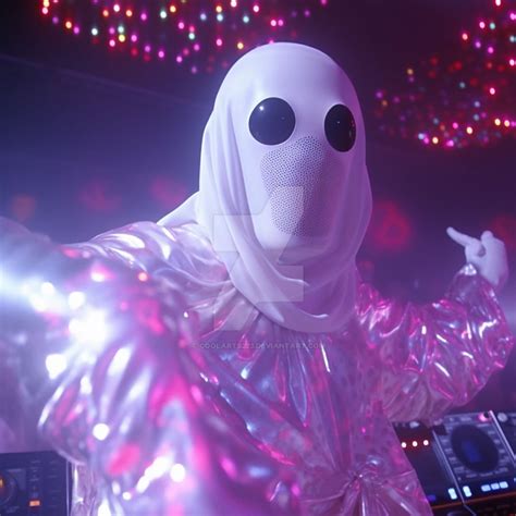 Halloween Disco Party Dj Ghost By Coolarts223 On Deviantart