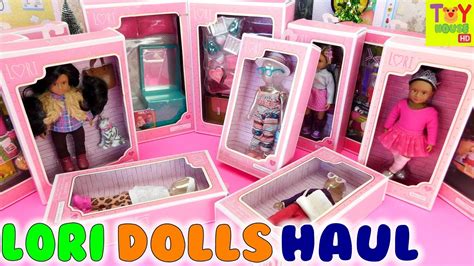 Lori Dolls Haul Doll Clothes Room Furniture Accessories Youtube