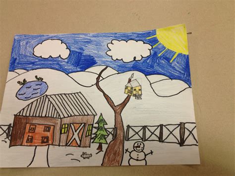 3rd Grade Landscapes Gre Art Room