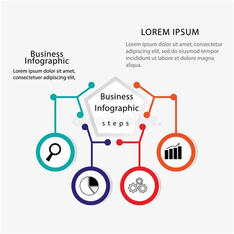 Modern Info Graphic Framework Can Be Used For Workflow Layout