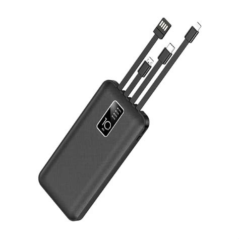 Batterie Externe Avec Câble Intégré Kuulaa Tech