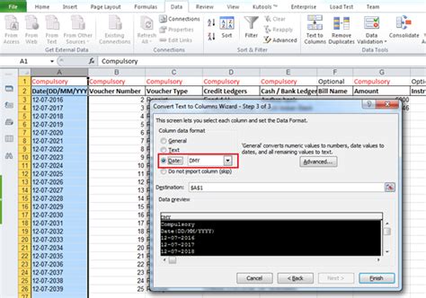 Date Format Issue In Excel File ECom Tally