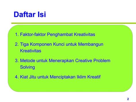 Creative Problem Solving Ppt