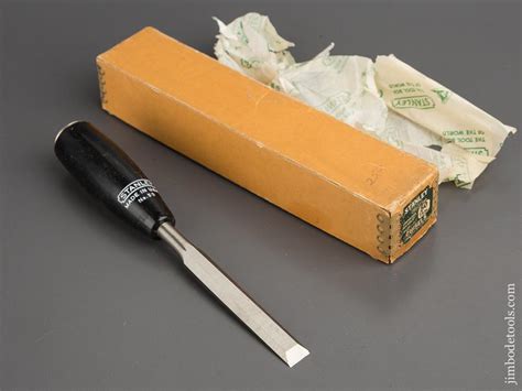 Stanley No 50 Composition Handle Butt Chisel 1 2 Inch Size In Origina