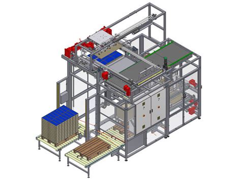 Layer Palletizer Automatic Pallet Ritm Industry
