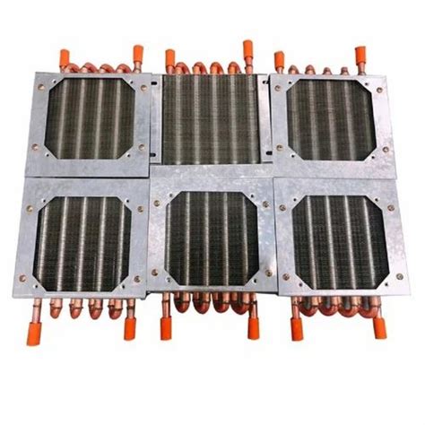 Aluminium Copper Tube Heat Exchanger For Food Processing Industry Condensers At Rs Piece