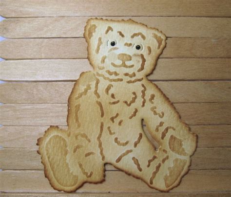 Visual Arts Teddy Bear Embossing Cutting Die Craft Supplies And Tools